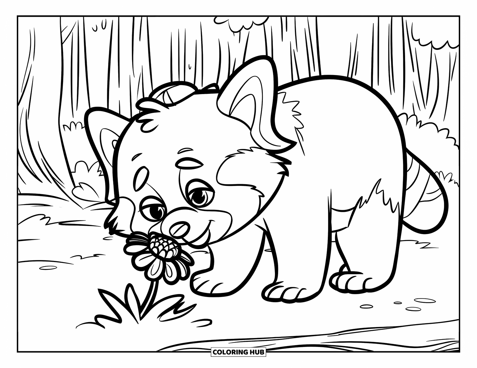 75+ Red Panda Coloring Pages for Kids & Adults (Free)