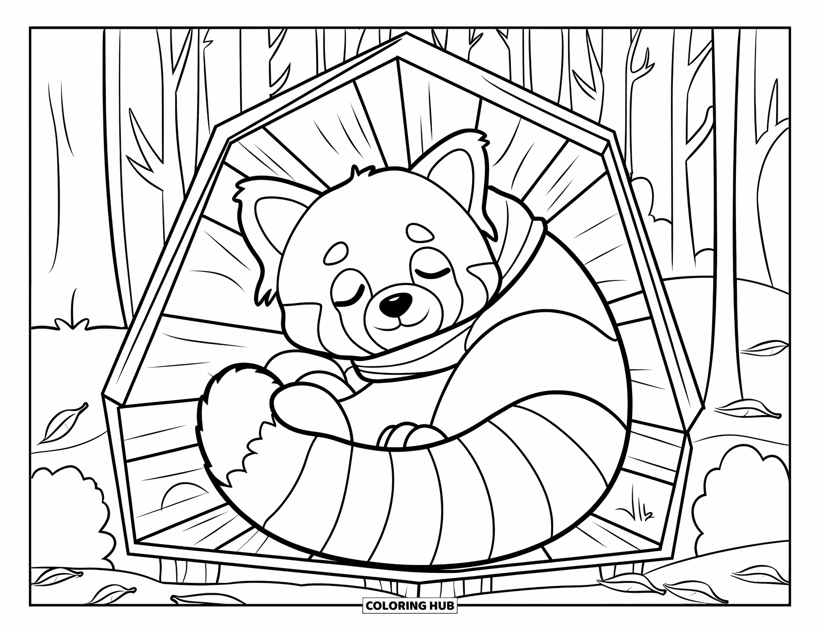 75+ Red Panda Coloring Pages for Kids & Adults (Free)