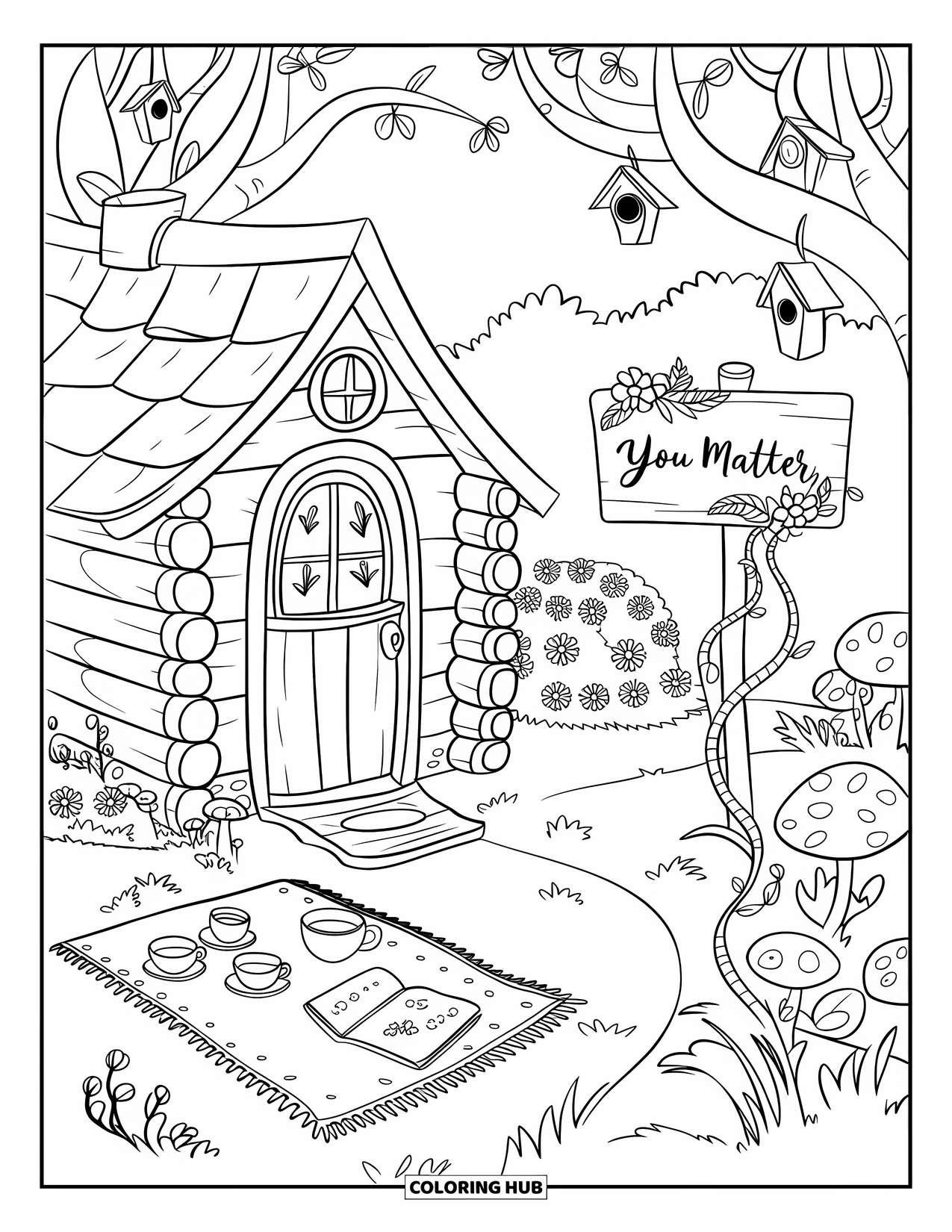 55+ Self Esteem Coloring Pages for Kids & Adults (Free Printable PDFs)