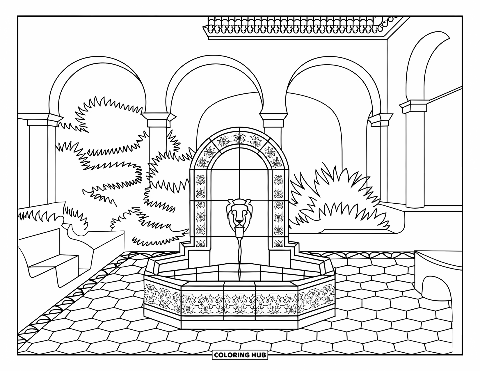 70+ Spain Coloring Pages for Kids & Adults (Free Printable PDFs)