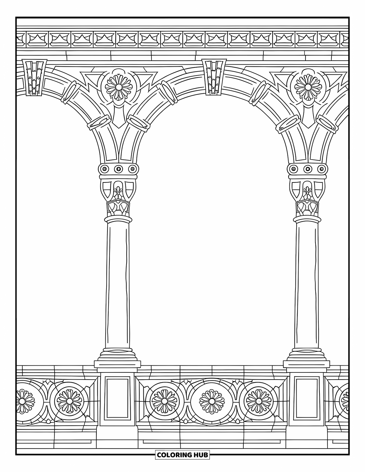 70+ Spain Coloring Pages for Kids & Adults (Free Printable PDFs)