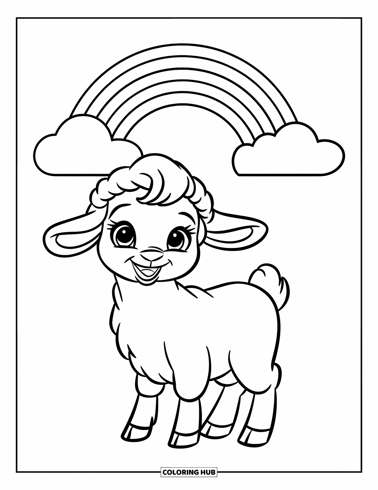 115+ Spring Animal Coloring Pages for Kids & Adults (Free Printable PDFs)