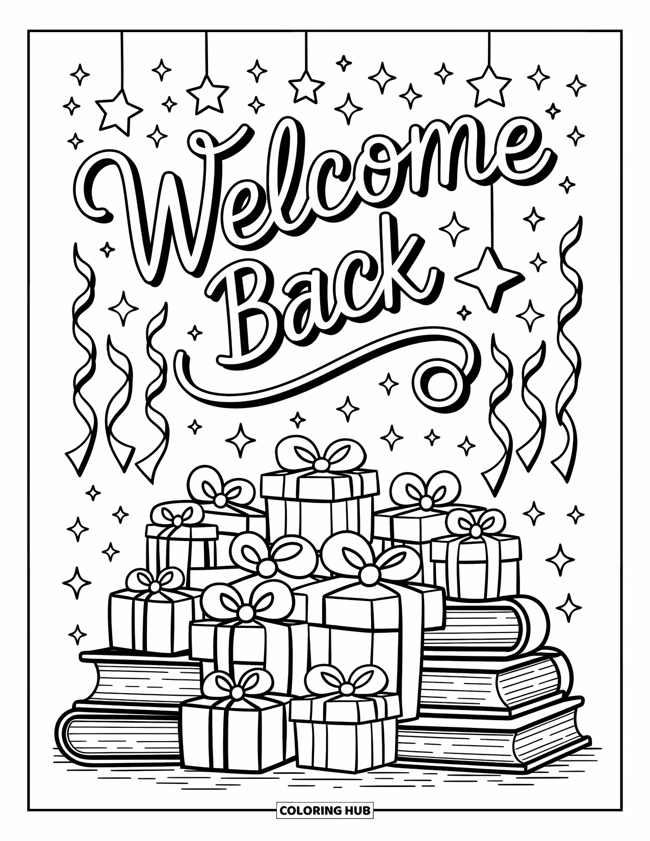 70+ Welcome Back Coloring Pages for Kids & Adults (Free Printable PDFs)