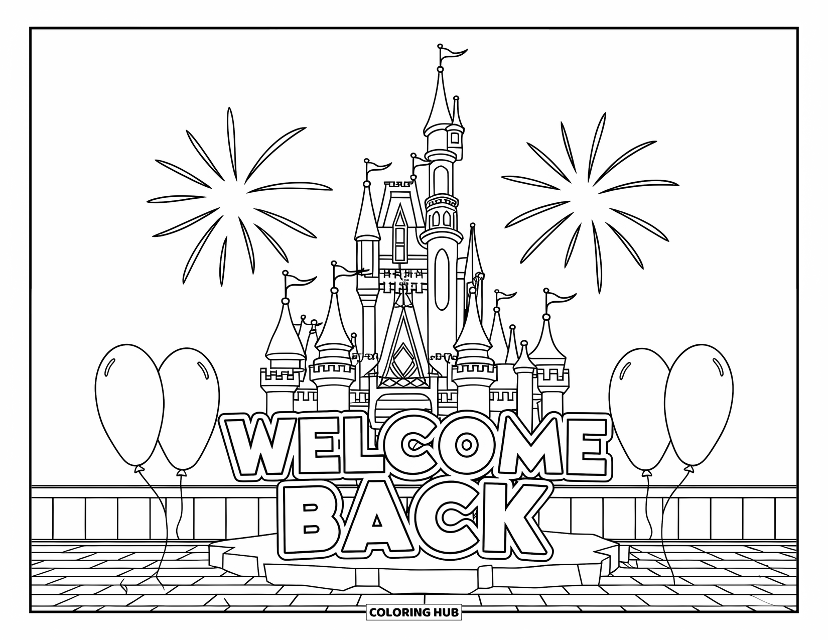70+ Welcome Back Coloring Pages for Kids & Adults (Free Printable PDFs)