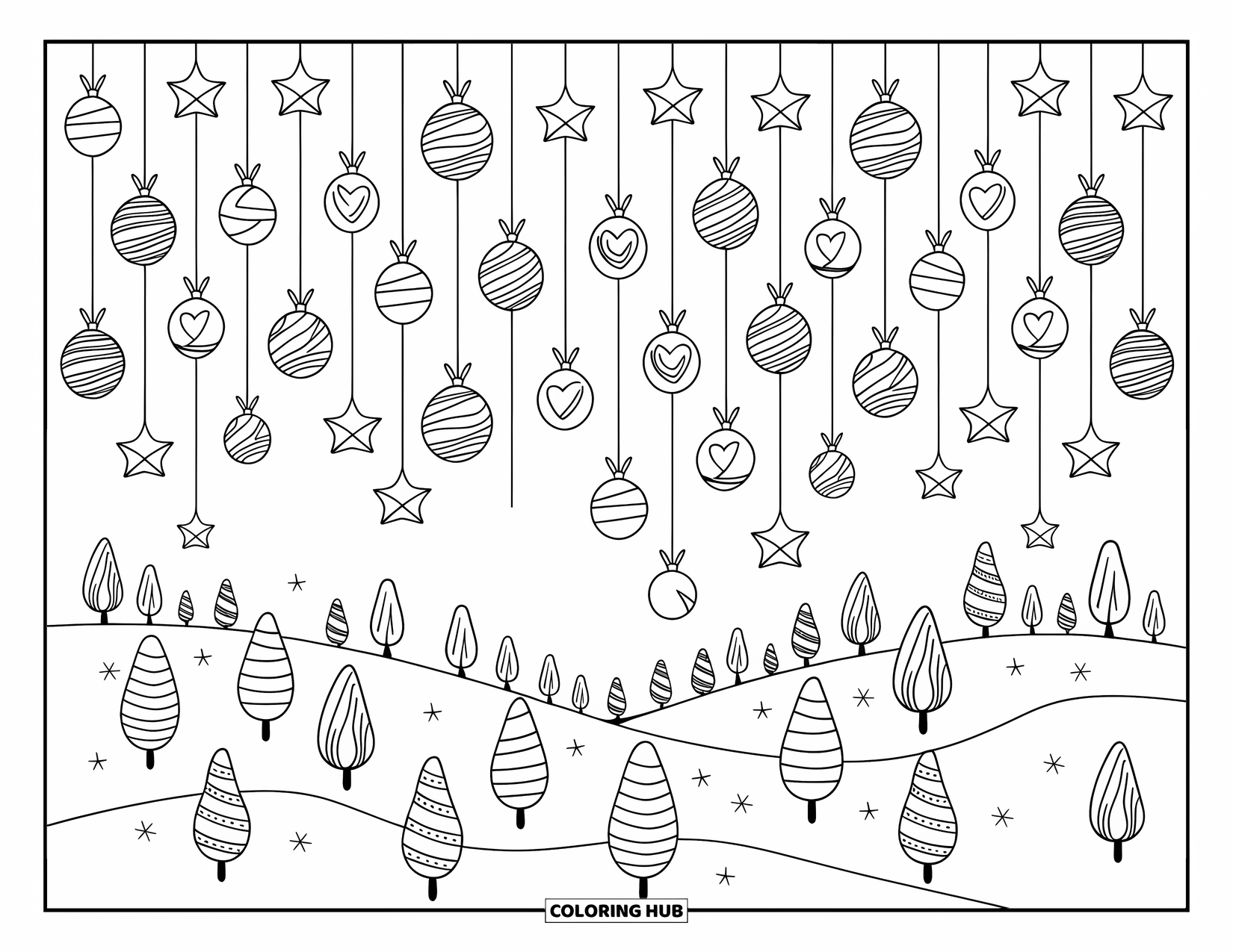 80+ Christmas Candy Coloring Pages for Kids & Adults (Free Printable PDFs)