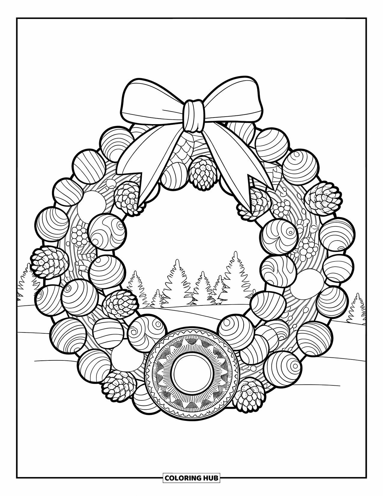 80+ Christmas Candy Coloring Pages for Kids & Adults (Free Printable PDFs)