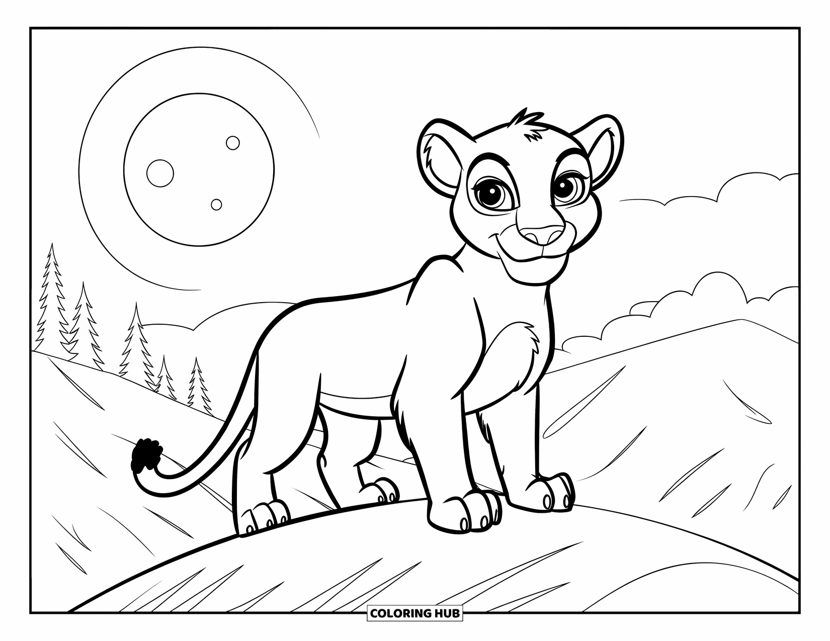 85+ Mountain Lion Coloring Pages for Kids & Adults (Free Printable PDFs)