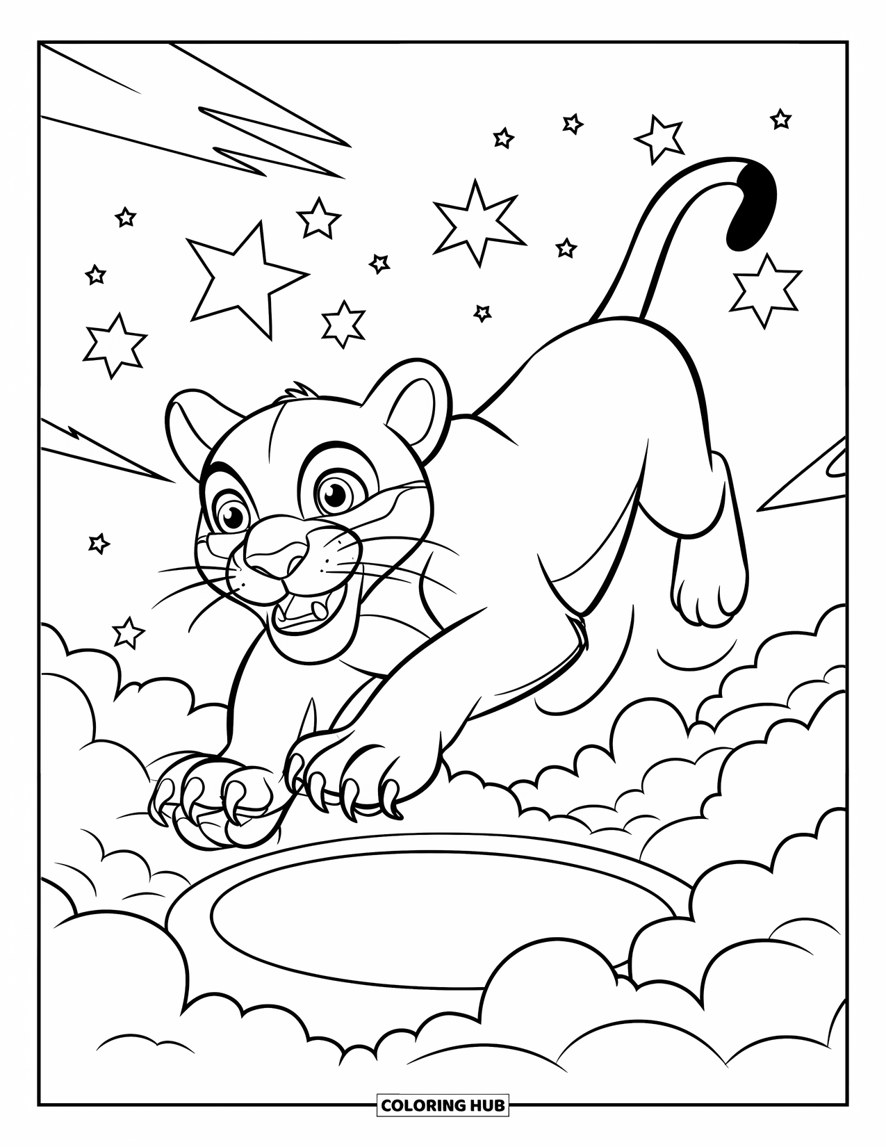 85+ Mountain Lion Coloring Pages for Kids & Adults (Free Printable PDFs)
