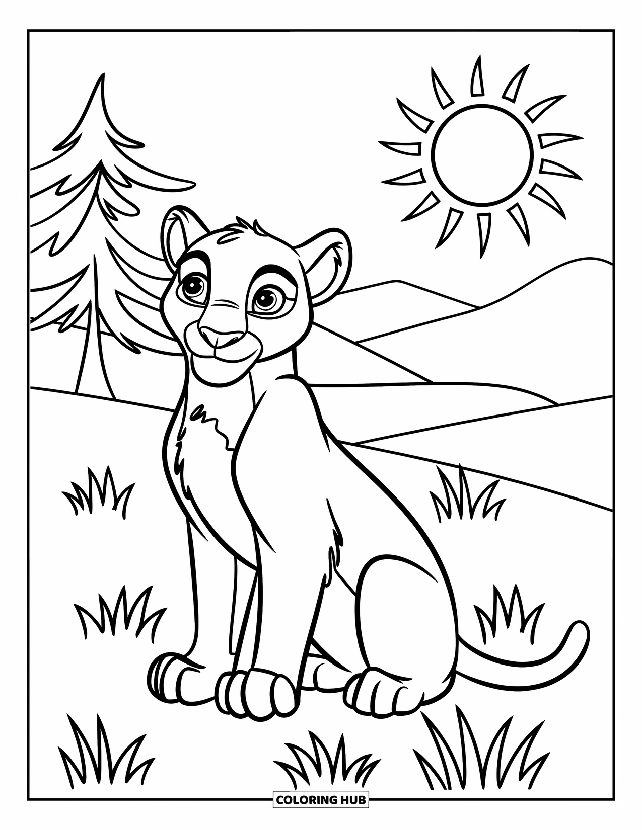 85+ Mountain Lion Coloring Pages for Kids & Adults (Free Printable PDFs)