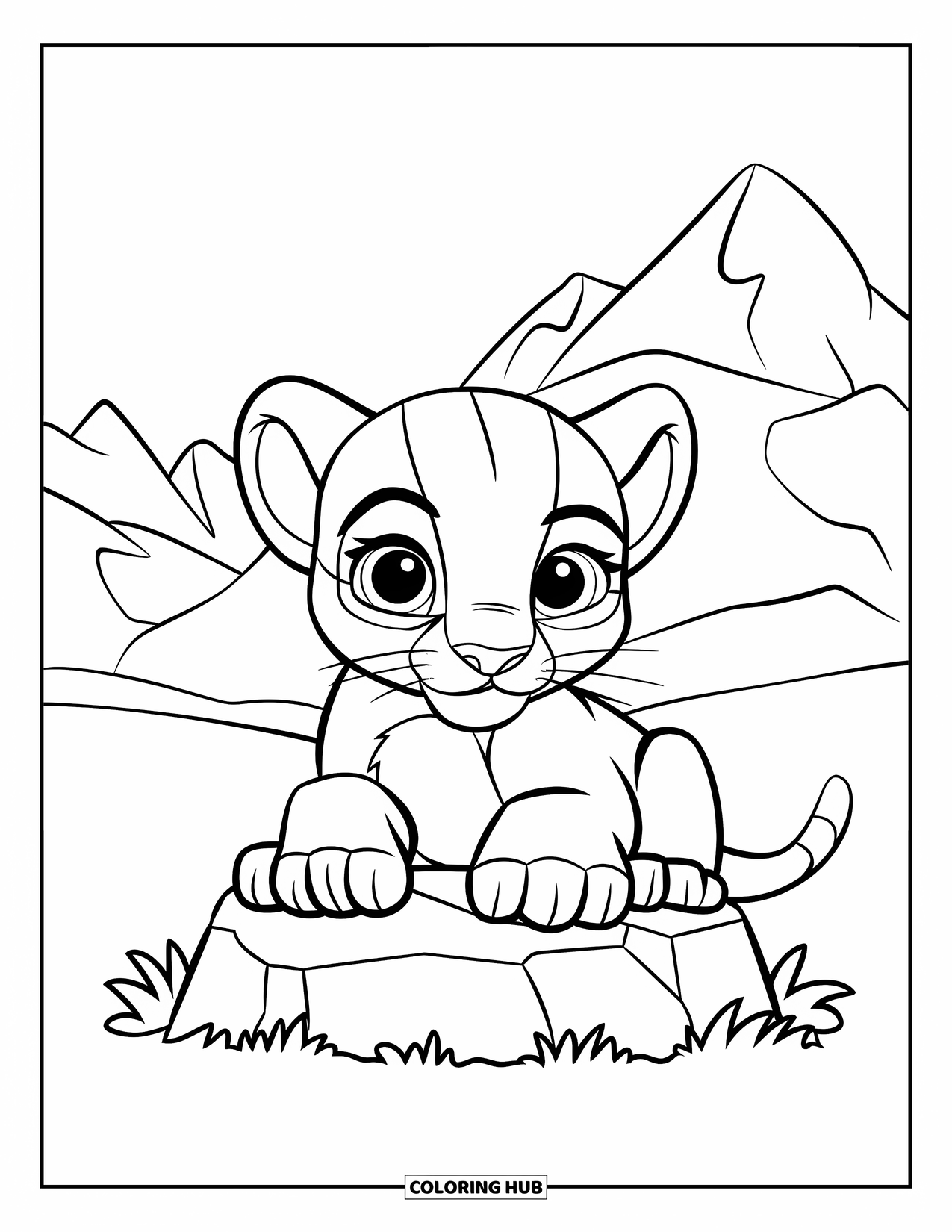 85+ Mountain Lion Coloring Pages for Kids & Adults (Free Printable PDFs)