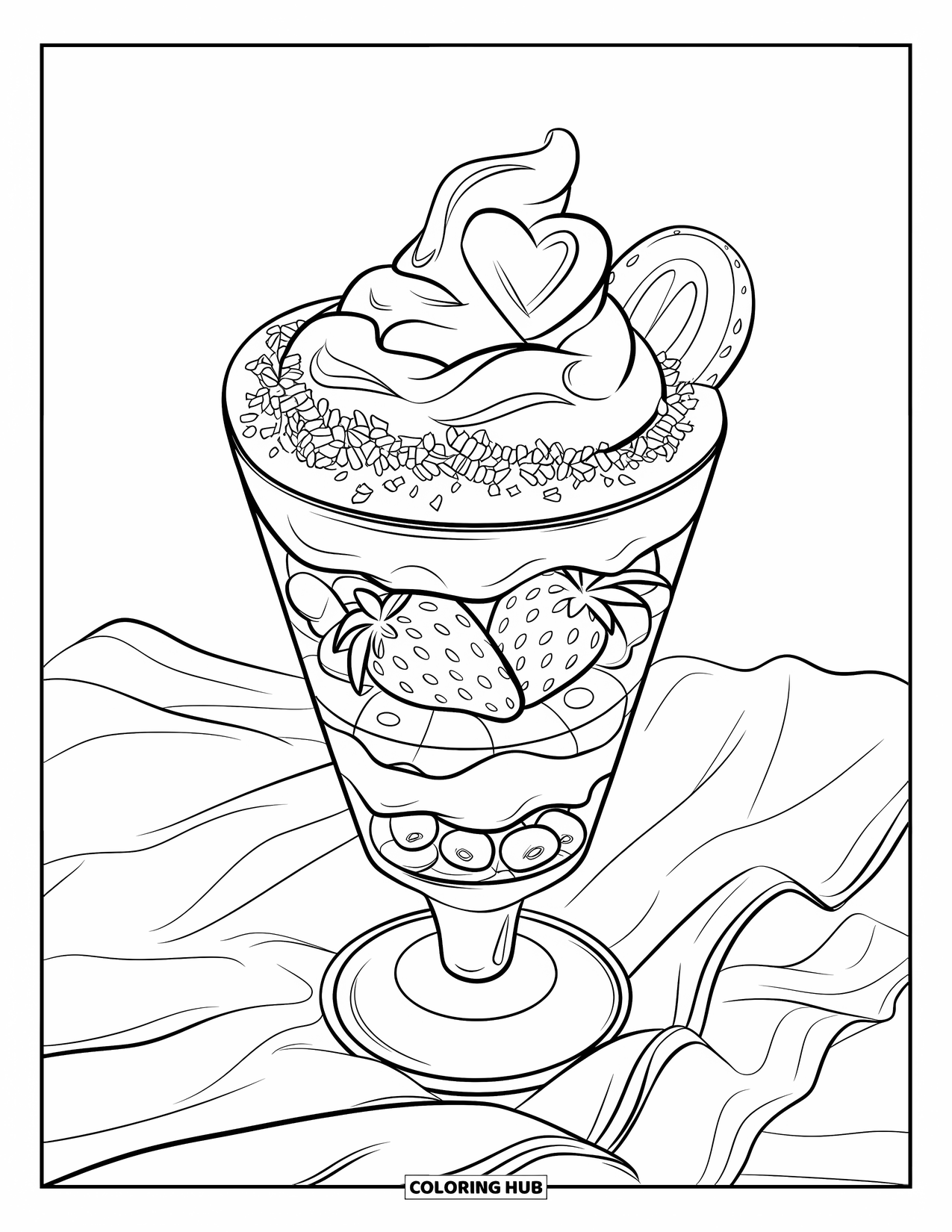 80+ Sweet Treats Coloring Pages for Kids & Adults (Free Printable PDFs)