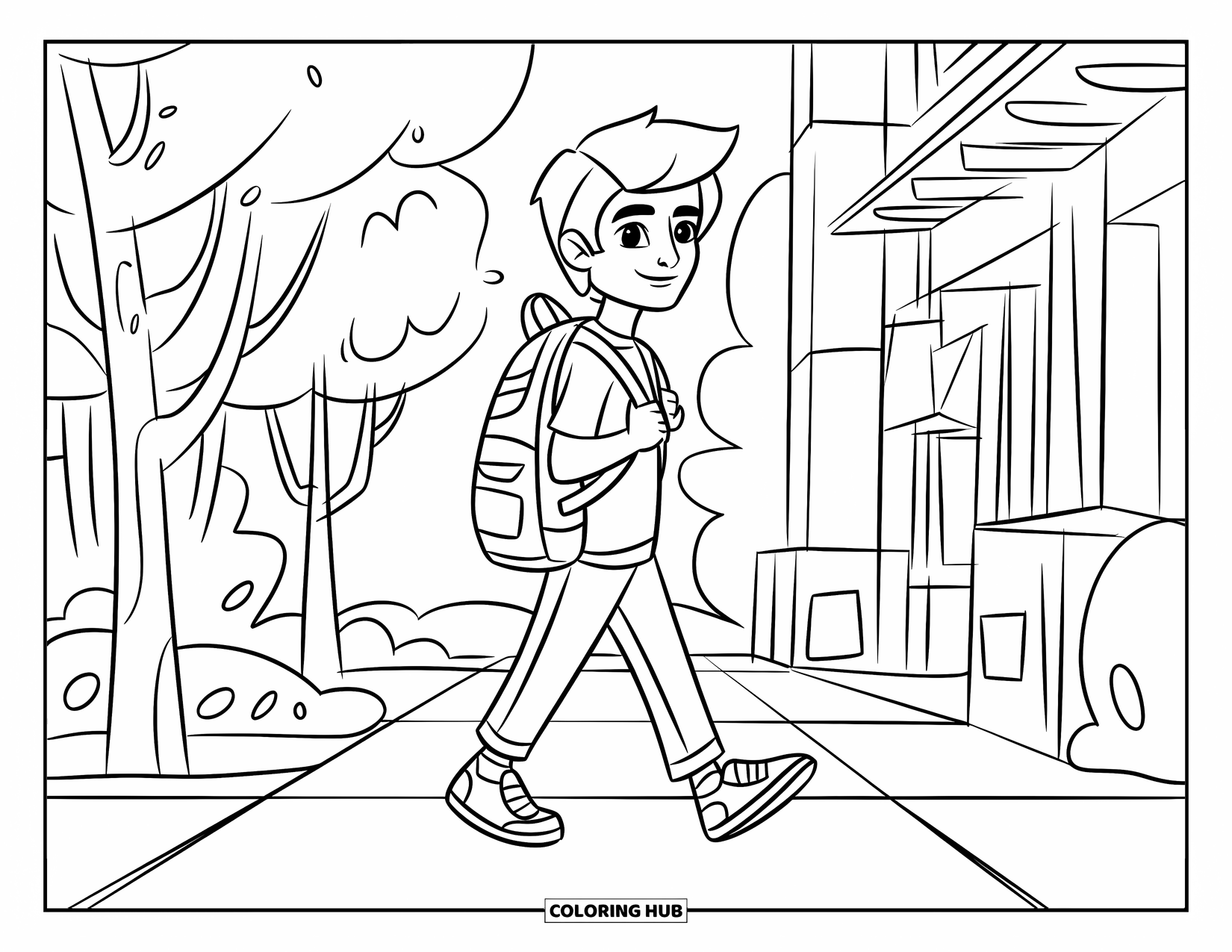 70+ Teen Boy Coloring Pages for Kids & Adults (Free Printable PDFs)