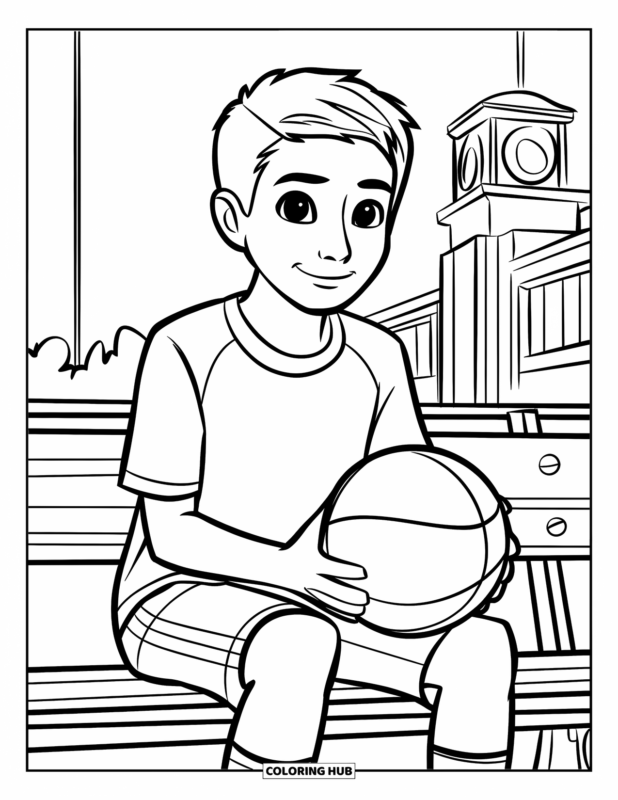 70+ Teen Boy Coloring Pages for Kids & Adults (Free Printable PDFs)