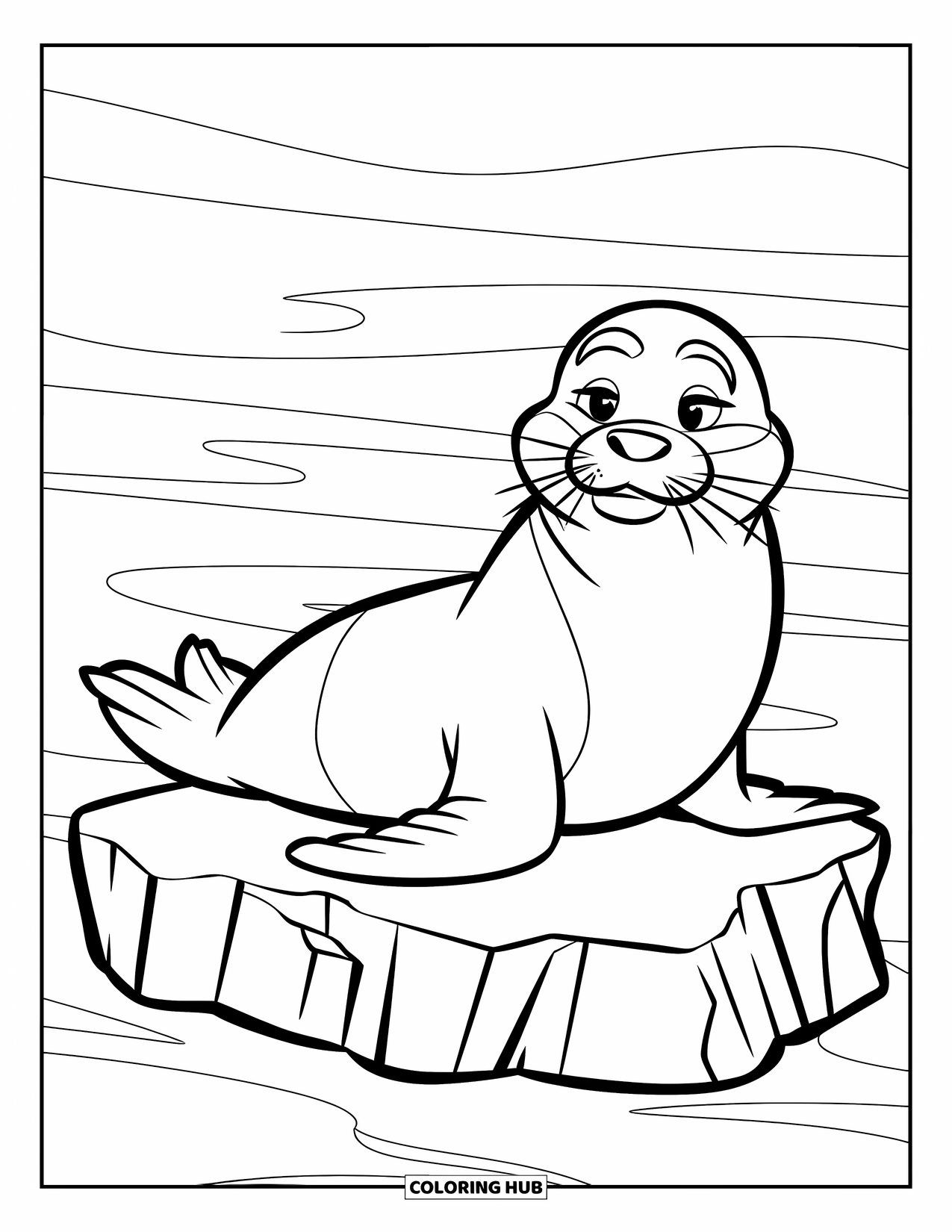 75+ Arctic Coloring Pages for Kids & Adults (Free Printable PDFs)
