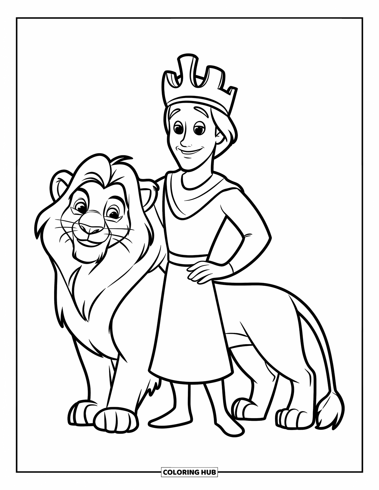 65+ King Coloring Pages for Kids & Adults (Free Printable PDFs)