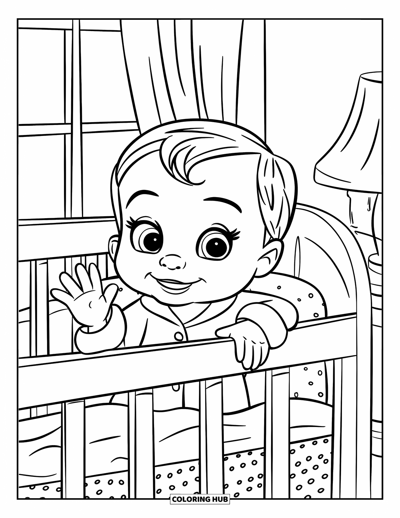 75+ Pajama Coloring Pages for Kids & Adults (Free Printable PDFs)